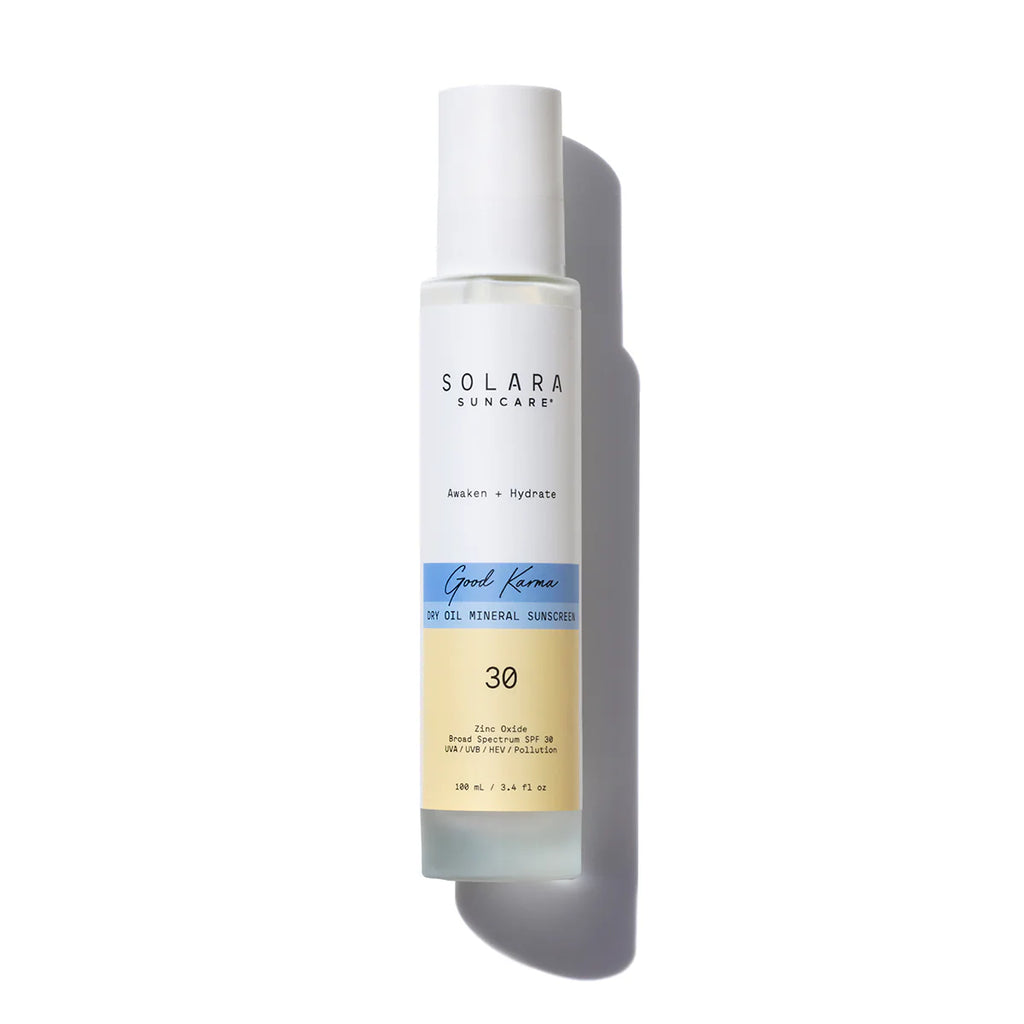 Good Karma Dry Oil Mineral Sunscreen, SPF 30 – The GLW Shop