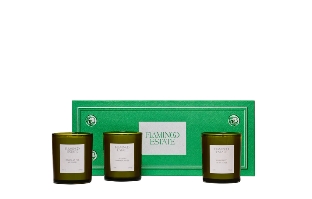 Flamingo Estate - Mini Three Brothers Candle Set | The GLW Shop