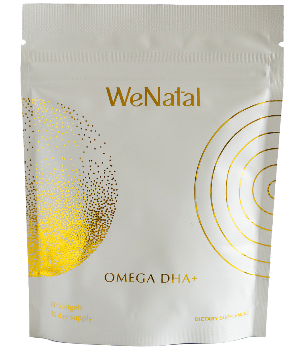 WeNatal Omega DHA+ Fish Oil Supplements Refill Bag | The GLW Shop