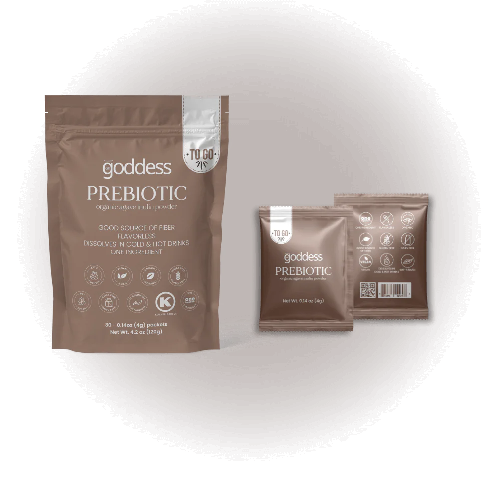 The Goddess Prebiotic To-Go - Blue Agave Inulin Powder – The GLW Shop