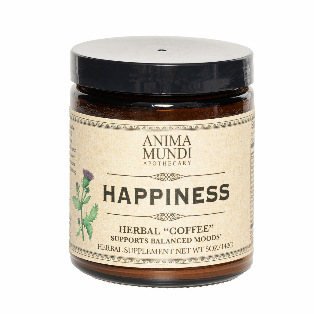 Anima Mundi - HAPPINESS POWDER | Herbal Coffee, Serotonin + Dopamine ...
